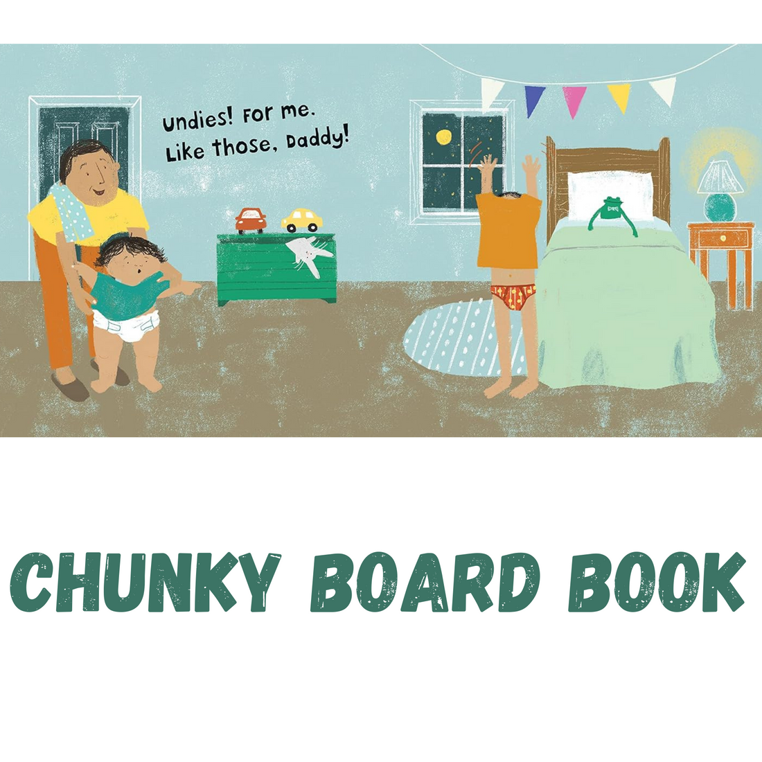 Undies Please! Chunky Board Book – Growing Sound Play and Learn