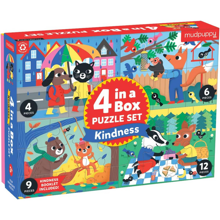 Kindness Puzzle Set-4 in a Box – Growing Sound Play and Learn